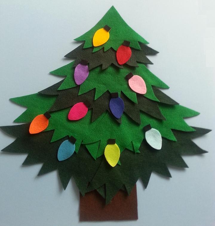 Ten Little Christmas Lights – Felt Board Magic