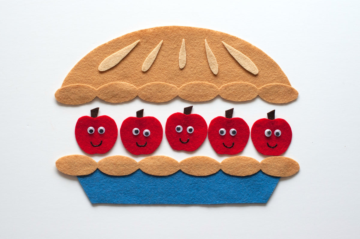 Five Apples in a Basket – Felt Board Magic