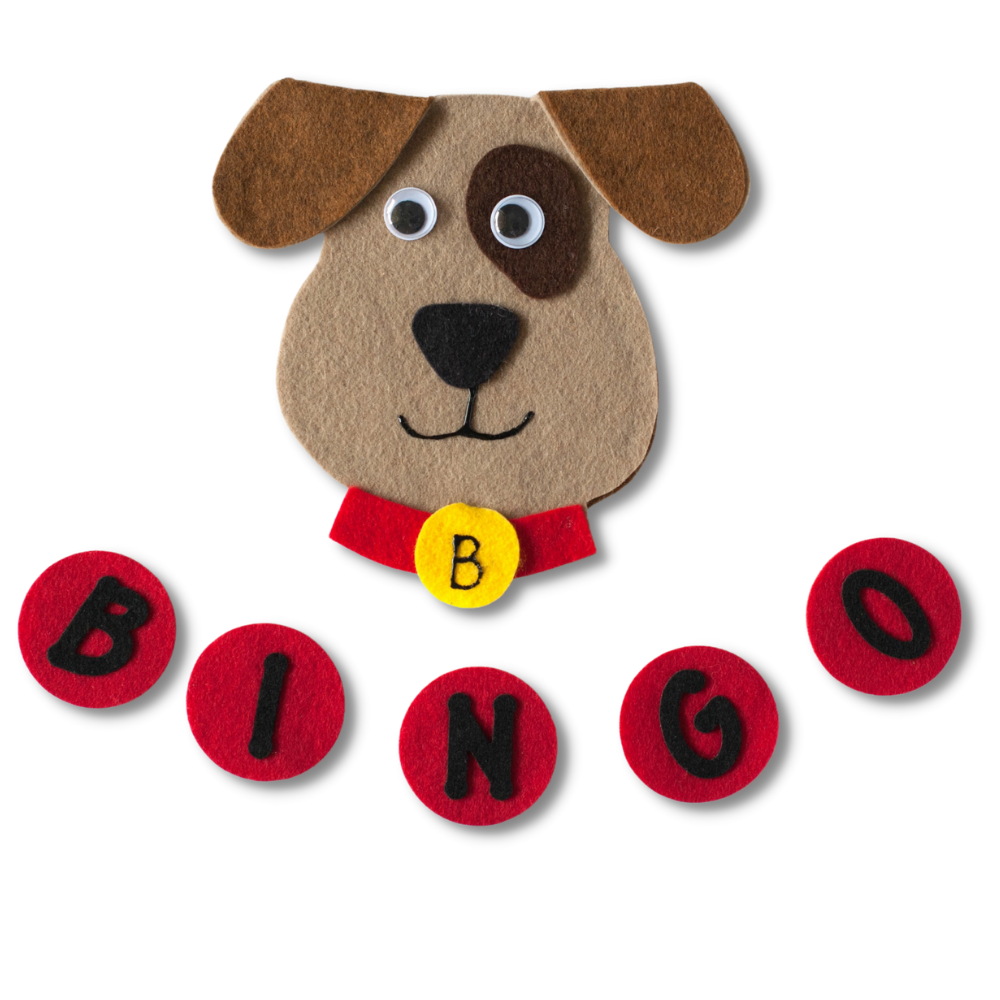 BINGO Felt Set Pattern – Felt Board Magic