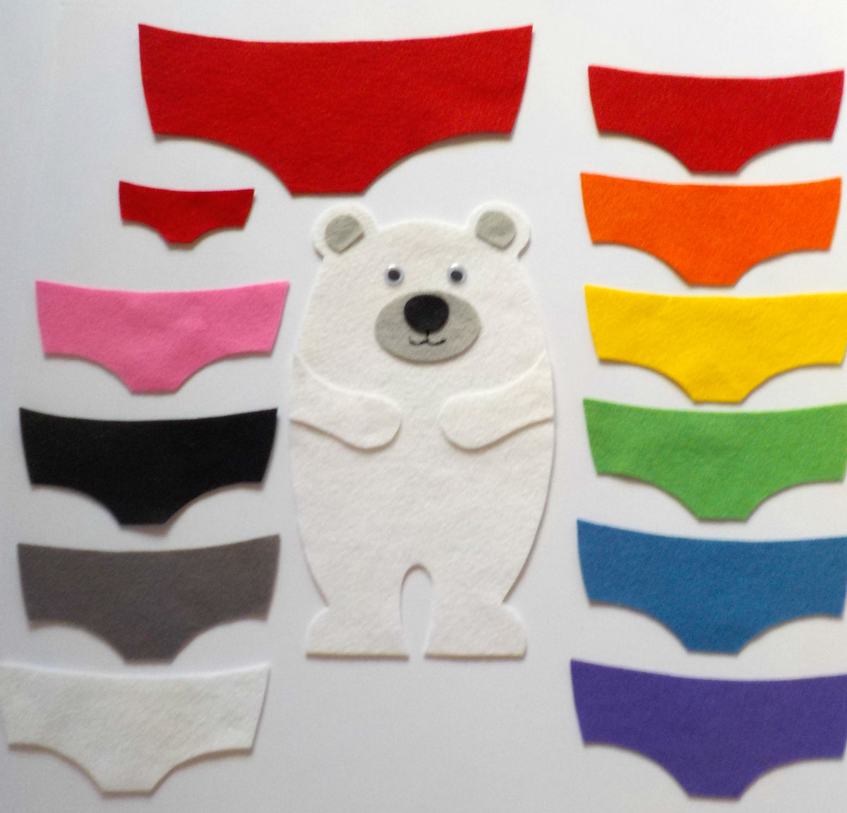 Polar Bear's Underwear – Felt Board Magic