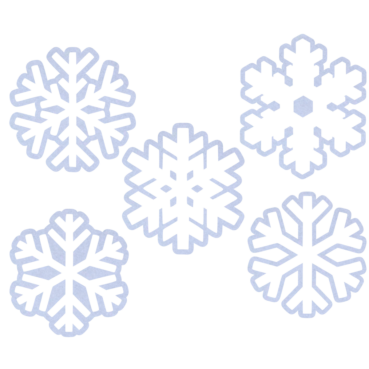 Five Little Snowflakes – Felt Board Magic